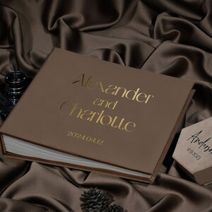 Customized Guest Sign in Book for Wedding, Bridal Shower, Birthday ...