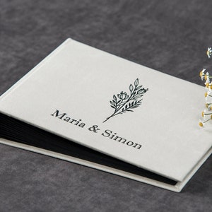 Custom Photo Booth Album, Velvet Memory Book, Birthday Photo Album ...