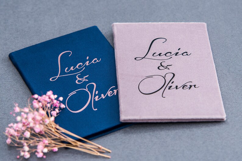 Custom Made Wedding Vow Books Personalized Vow Booklets His | Etsy