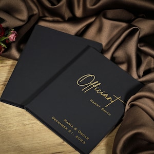 Marriage Officiant Book in A4 Size, Wedding Ceremony Book in Various ...