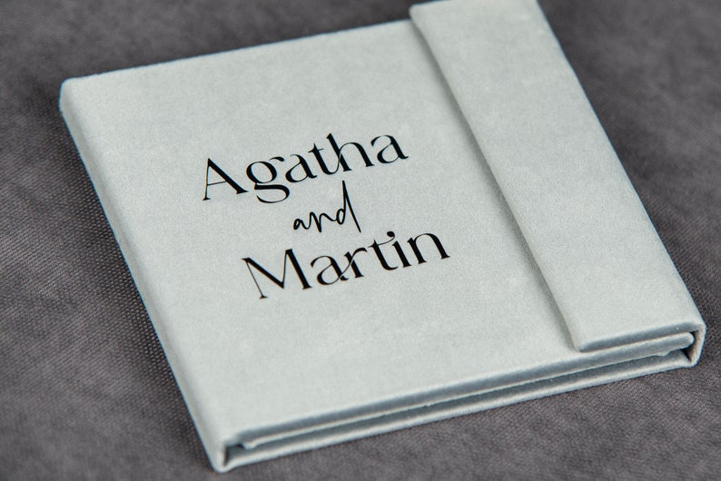 Personalized USB Box Flash Drive Presentation Box USB Folio - Etsy