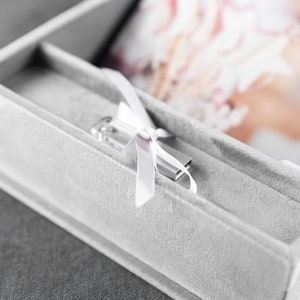 Personalized Photo Box With Custom Cover, Unique Photo & USB Keeper Box ...