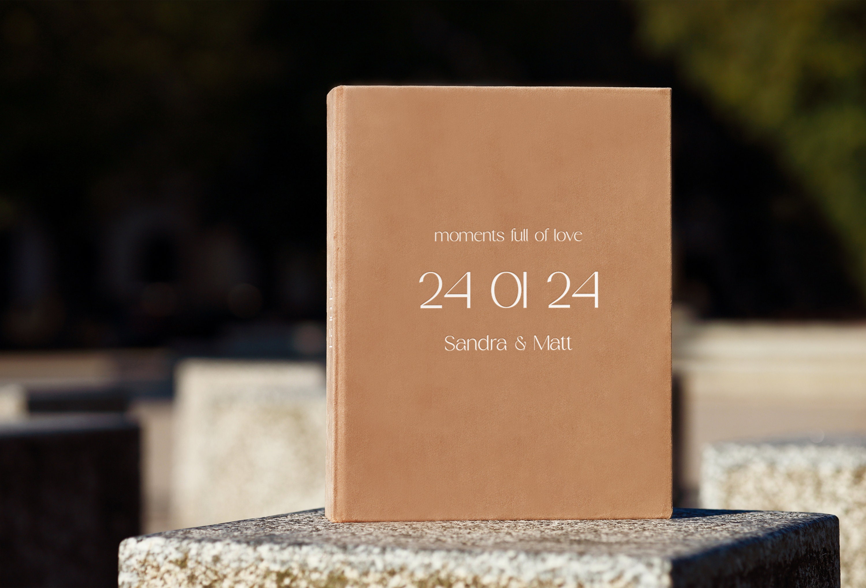 Personalized Portrait Photo Album, Wedding Instax Scrapbook Album ...