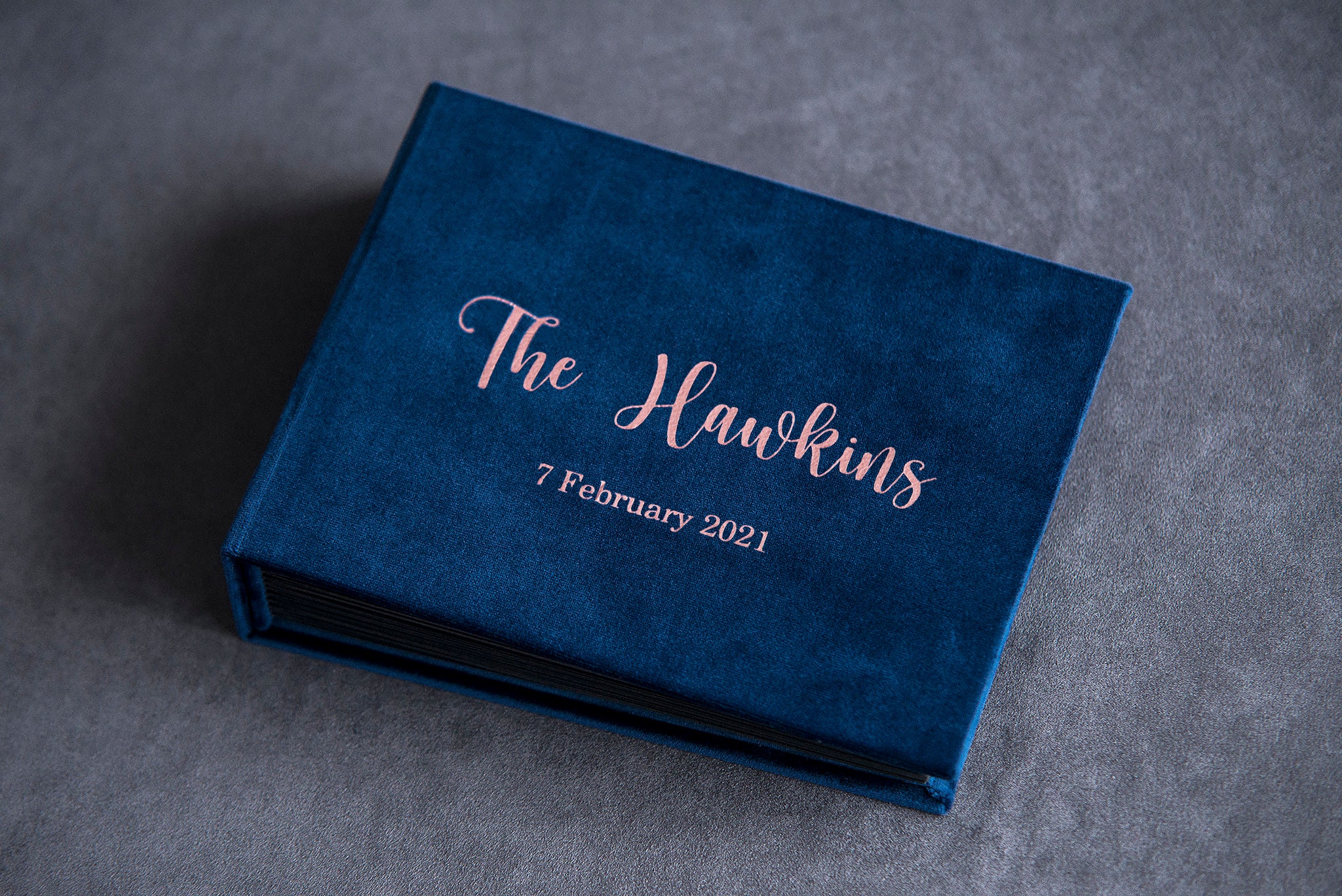 Midnight Blue Photo Album / Guest Book Other Colors Also | Etsy