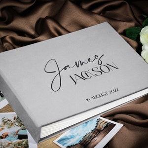 Personalized Happy 21st Birthday Photo Album, Surprise Party Guest Book ...