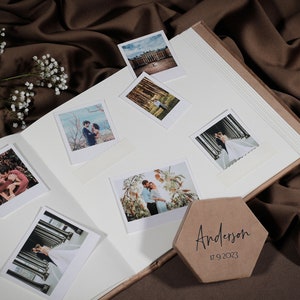 Silver or Other Color Photo Album / Photo Book, Personalized Instax ...