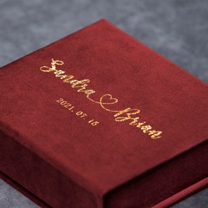 Personalized Photo Box With Custom Cover, Unique Photo & USB Keeper Box ...