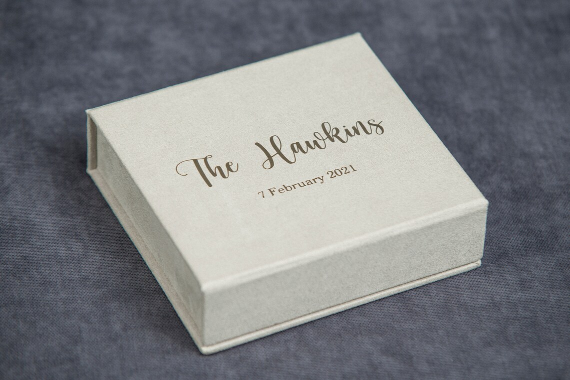 Custom Photo Gift Box, Personalized Photo Box With USB Package, Eco ...