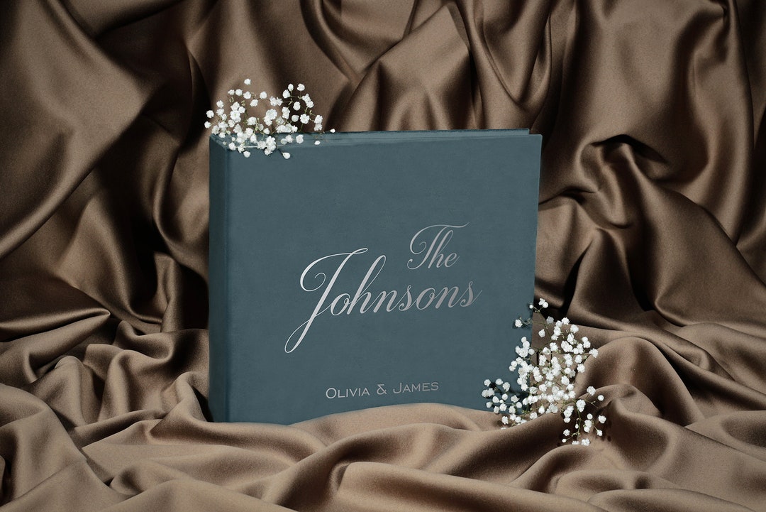 Green or Other Color Velvet Photo Album / Photo Book - Etsy