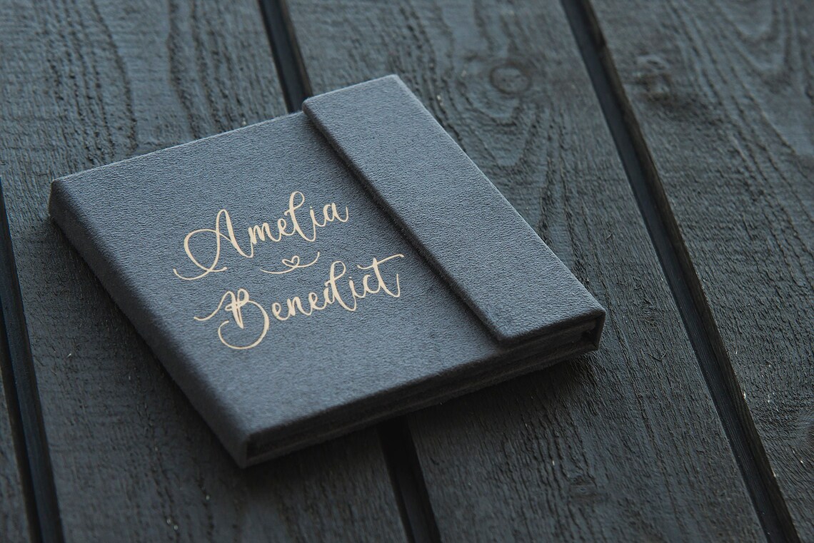 Personalized USB box flash drive presentation box USB folio | Etsy