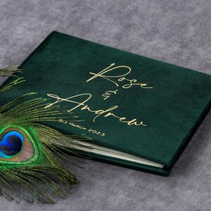 Personalized Instax Album, Green or Other Color Photo Album, Velvet ...