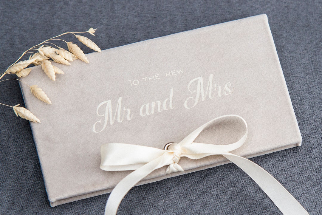 Money Envelope for Wedding, Custom Made Cash Envelope With Personalized ...