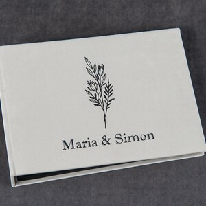 Custom Photo Booth Album, Velvet Memory Book, Birthday Photo Album ...