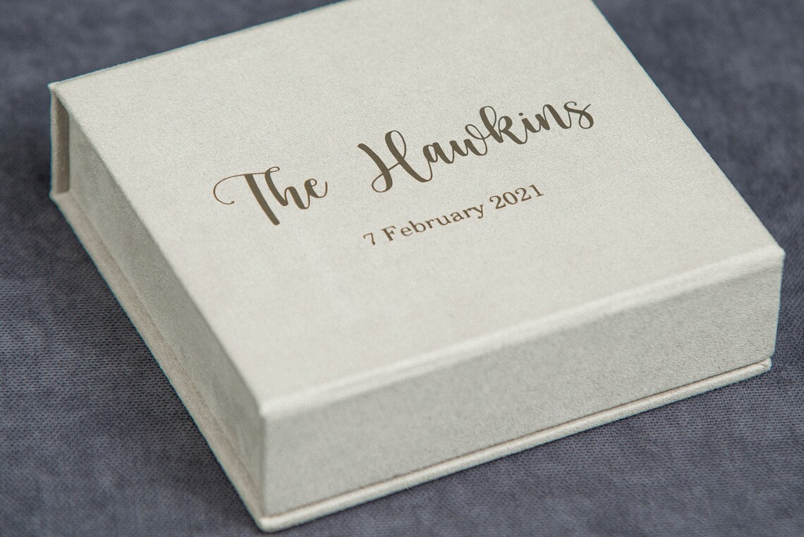 Custom Photo Gift Box, Personalized Photo Box With USB Package, Eco ...