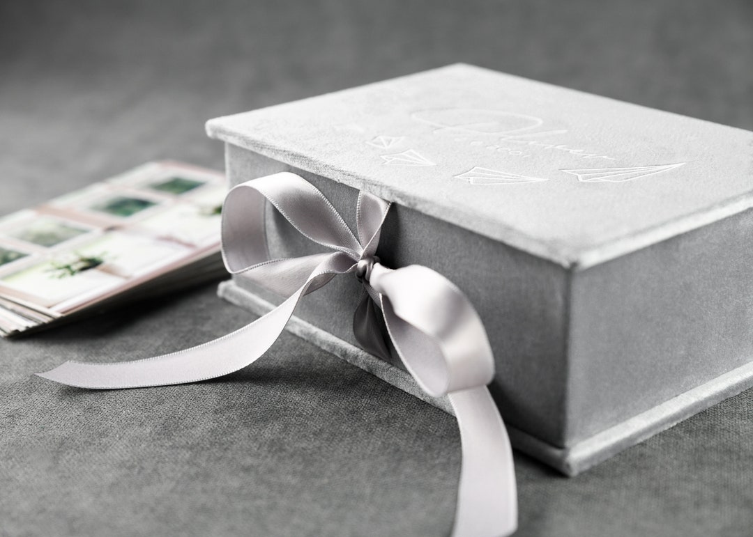 Custom Picture Storage Box, Wedding Photo Box for 4x6, 5x7 or 6x9 ...
