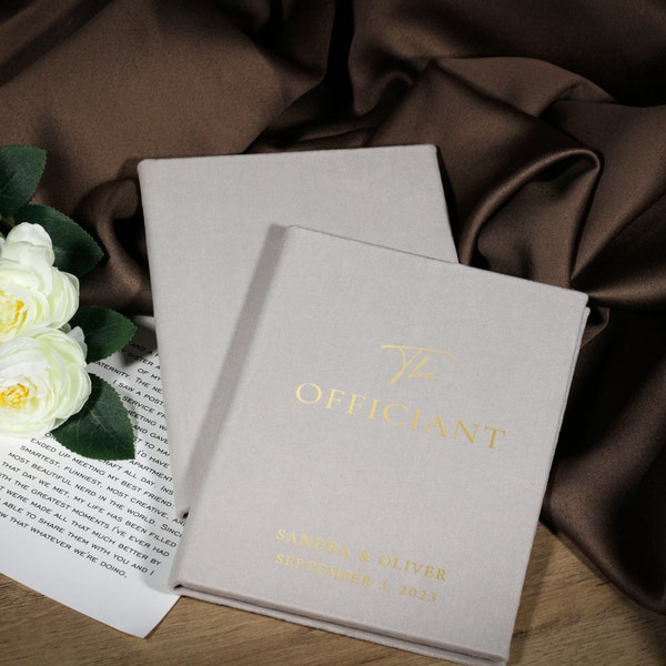 Wedding Ceremony Book for Officiants - Etsy