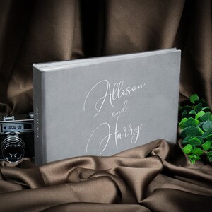 Silver or Other Color Photo Album / Photo Book, Personalized Instax ...