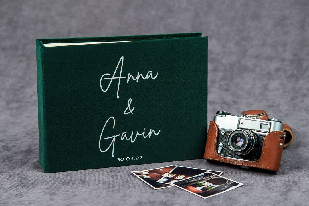 Personalized Picture Book, Instax Square Photo Album, Custom Scrapbook ...