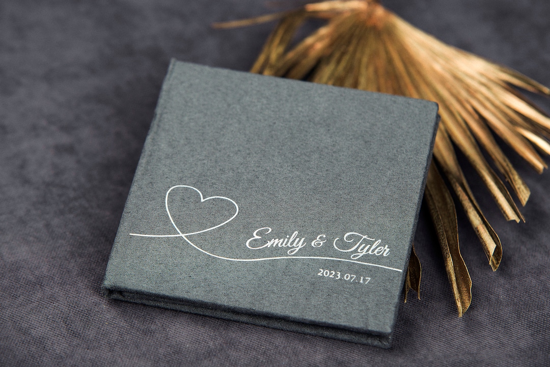 Wedding USB Presentation Box With Custom Names, Personalized USB Drive ...