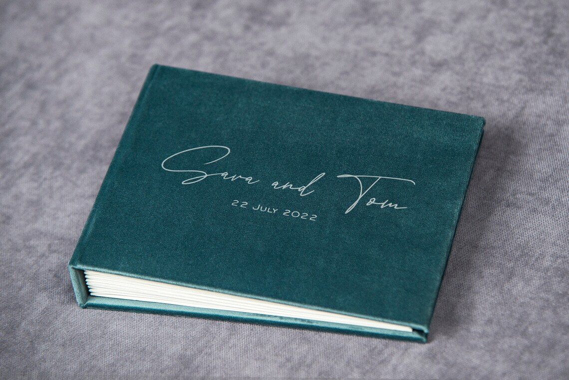Custom Wedding Guest Book / Photobook / Photo Album / - Etsy
