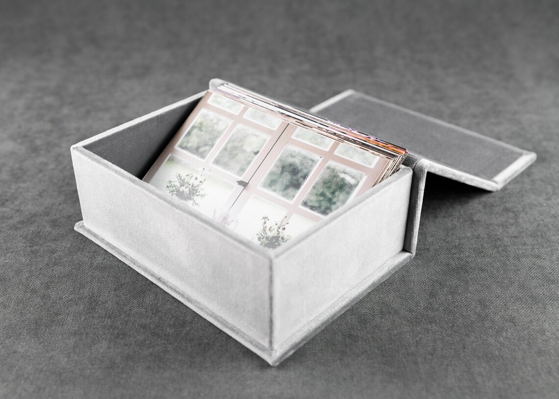 Elegant Picture Storage Box Custom Photo Box 4x6 Picture - Etsy