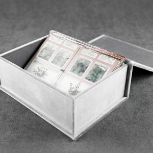 Elegant Picture Storage Box, Custom Photo Box, 4x6 Picture Gift Box ...