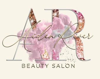 Beauty Logo, Diamonds Logo, Pink Logo, Beauty Logo, Gold Shinny and ...