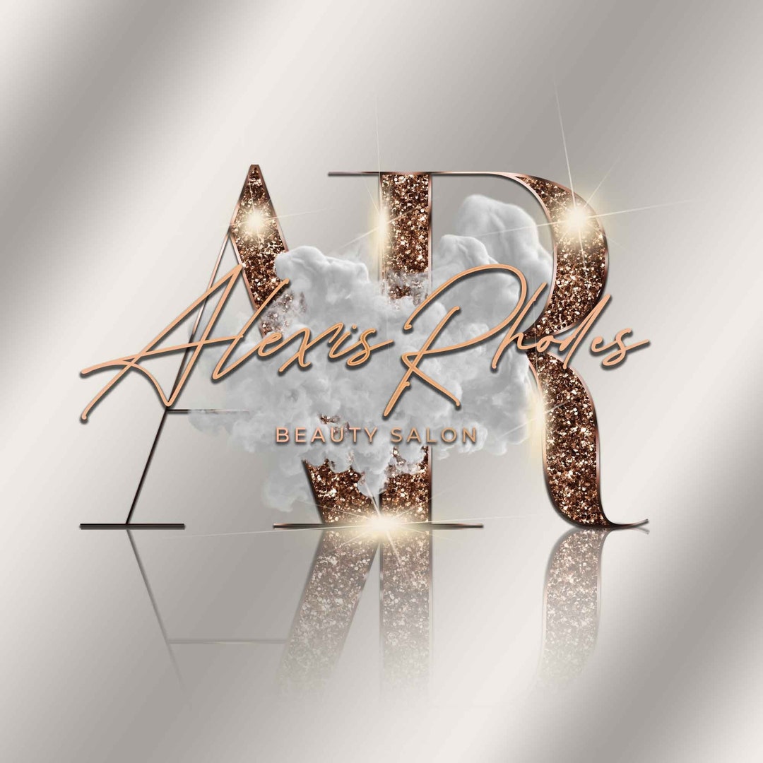 Modern Bronze Logo Design, Premade Logo, Beauty Logo, Salon Logo ...