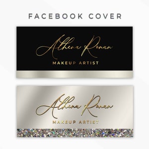 Modern Sparkly Glittery Logo Design, Beauty Logo, Salon Logo, Makeup ...