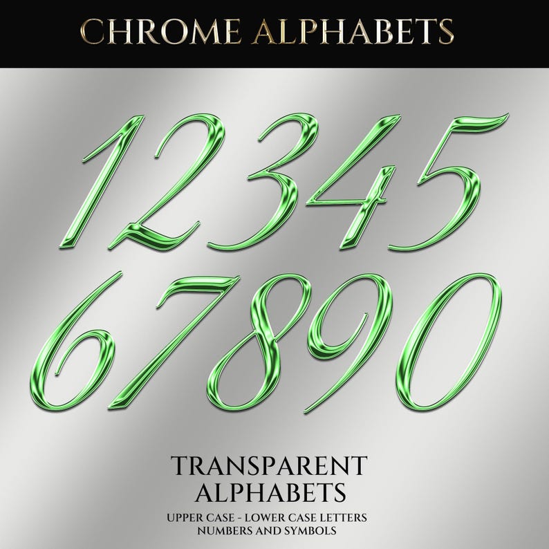 Shiny Lime Green Cursive PNG Letters, Transparent Alphabets, DIY Logo ...