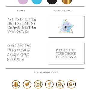 Pink Turquoise and Gold Triangle Logo Design, Modern Stylish Logo ...