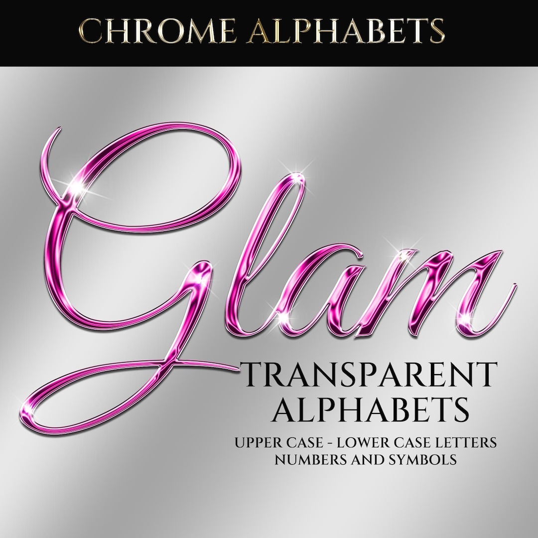 Shiny Pink Cursive PNG Letters, Transparent Alphabets, DIY Logo Making ...