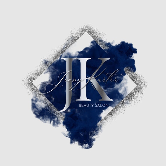Blau Logo Blauw F Letterlogo Ontwerp Met Gestileerde Look En Modern