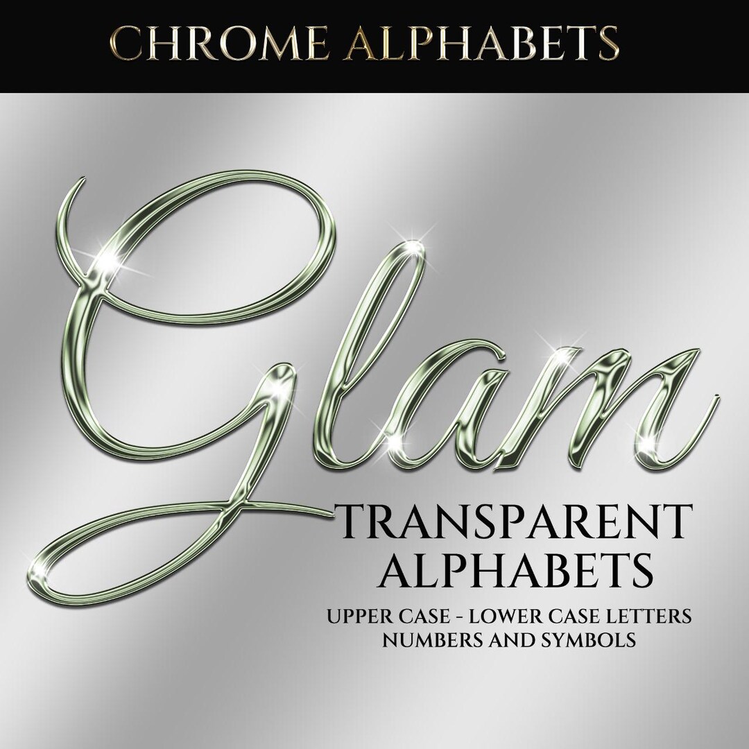 Digital Transparent Sage Green Alphabets, Sage Green Script Font ...
