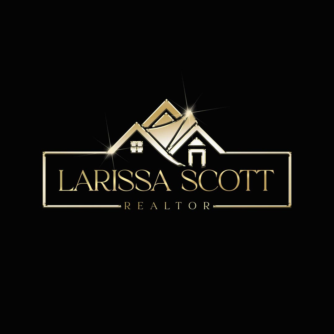 Digital Modern Real Estate Logo Design, House Logo, Realtor Logo, Gold ...