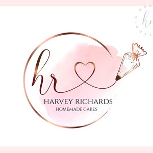 Beautiful Premade Bakery Logo Design, Cake Logo Design, , Pastry Logo, Cake Decorating Logo ...