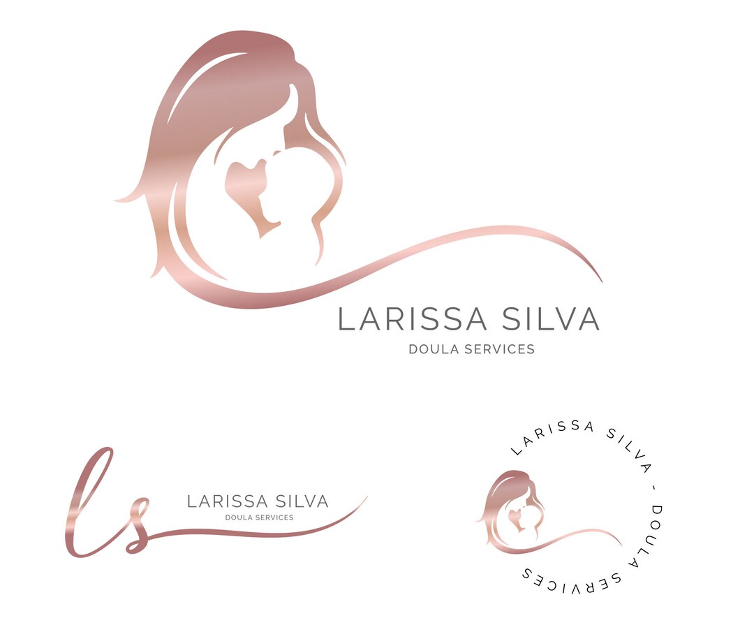 Premade Doula Logo, Mother and Baby Logo, Doula Services Logo ...