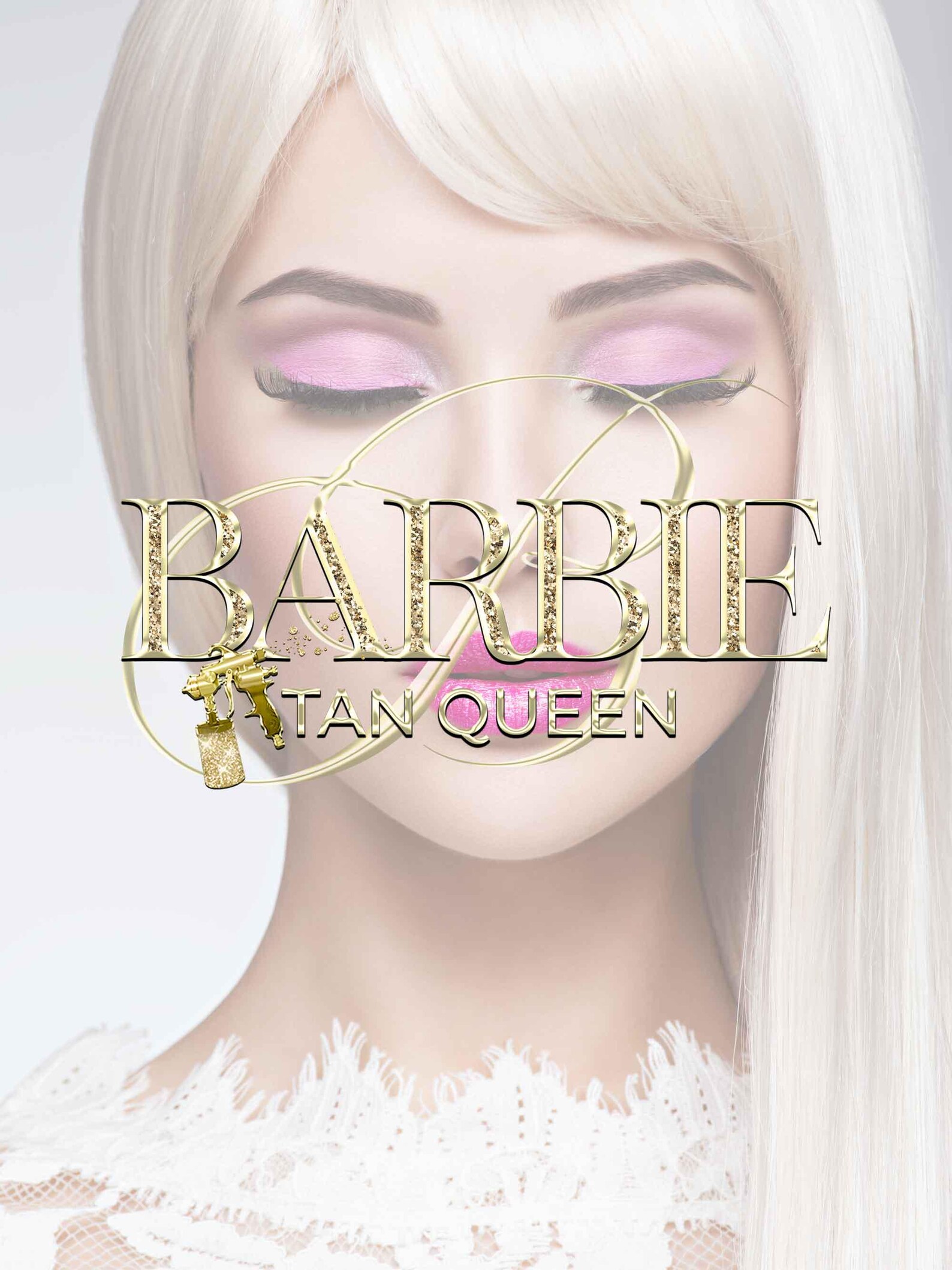 Elegant Digital Spray Tan Logo Design, Glittery Tan Logo, Tanning ...