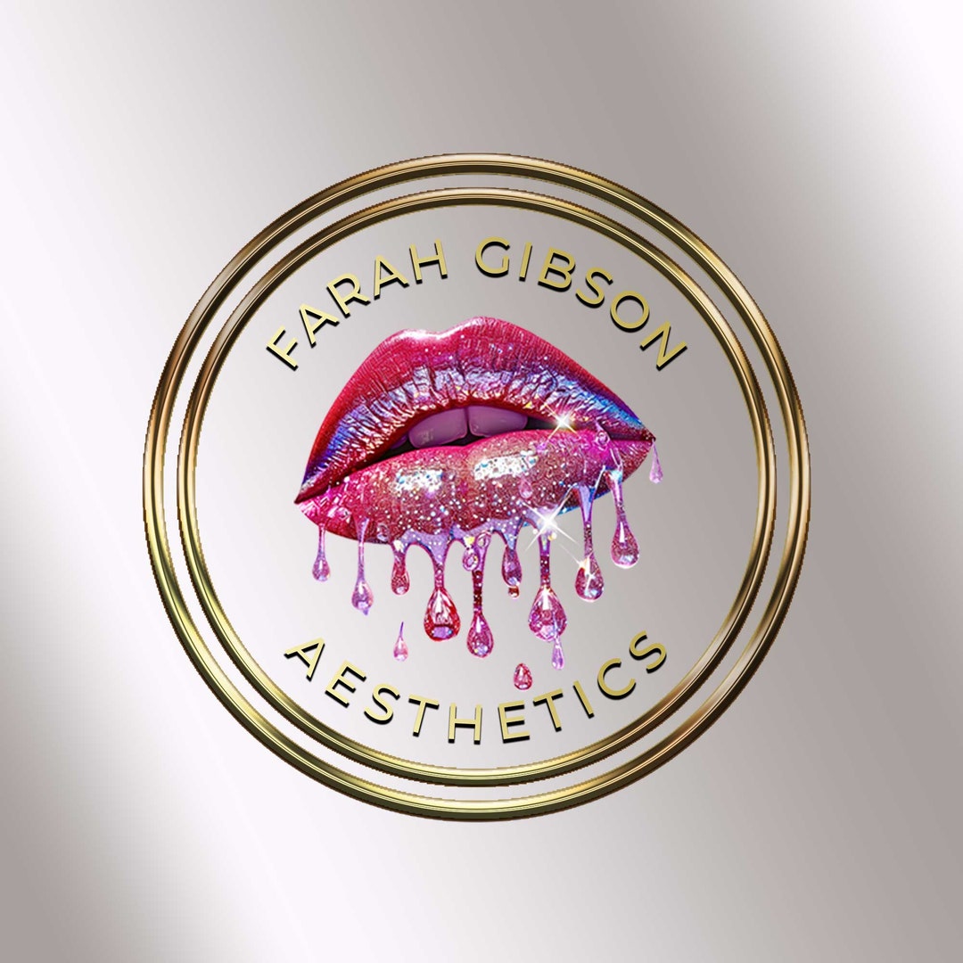 Digital Modern Premade Aesthetics Logo Design, 24 HOURS DELIVERY Lips ...