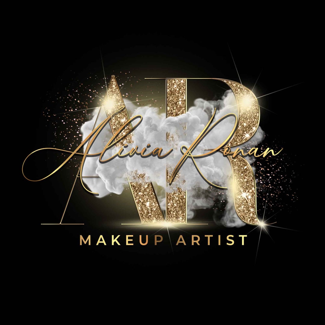 Modern Gold Shiny Logo Design, Beauty Logo, Hairstylist Logo, Candles ...