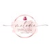 Premade Rose Gold Cake Logo Design, Bakery Logo, Wedding Cake Logo ...