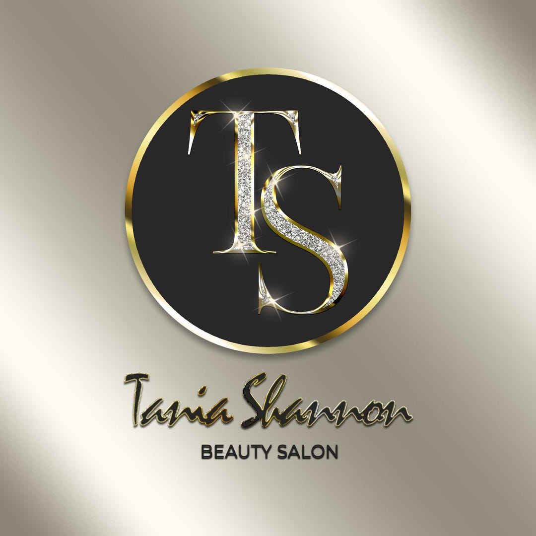 Modern Black, Gold and Silver Shiny Logo Design, Premium Logo Design ...