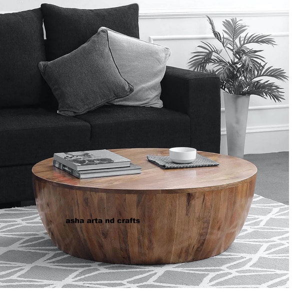 Round Coffee Table With Storage - Etsy