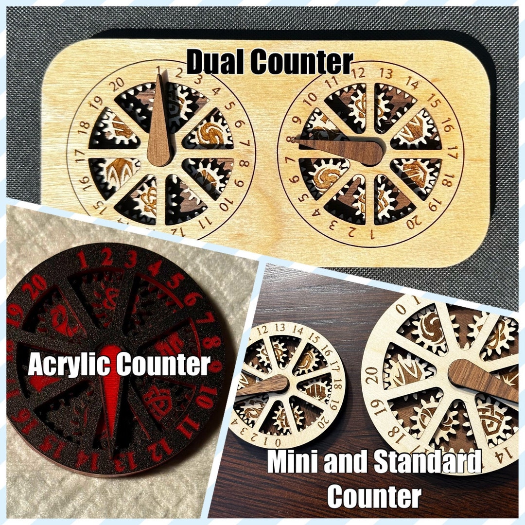 Lorcana Lore / Life / Magic Counter RPG TCG Trading Card - Etsy Sweden