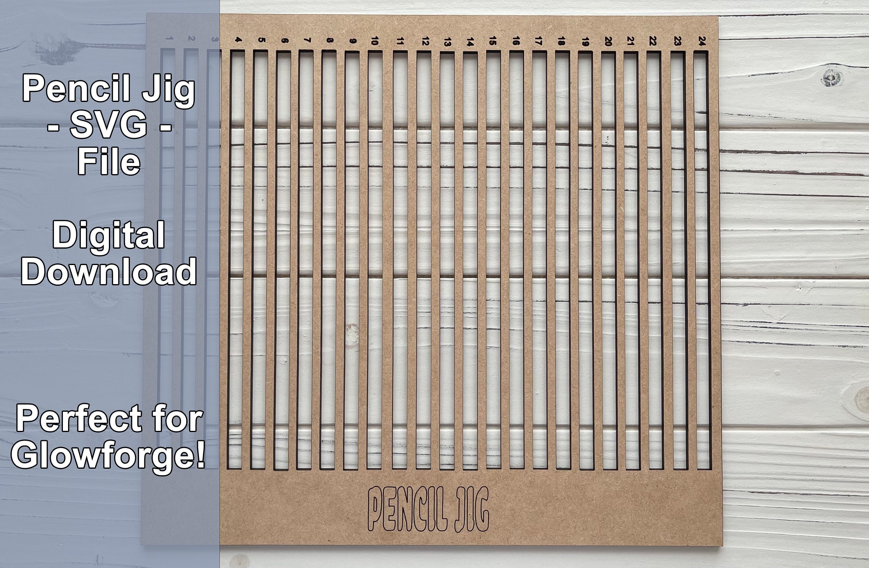 Pencil Jig SVG File Digital Download Perfect for Use With - Etsy