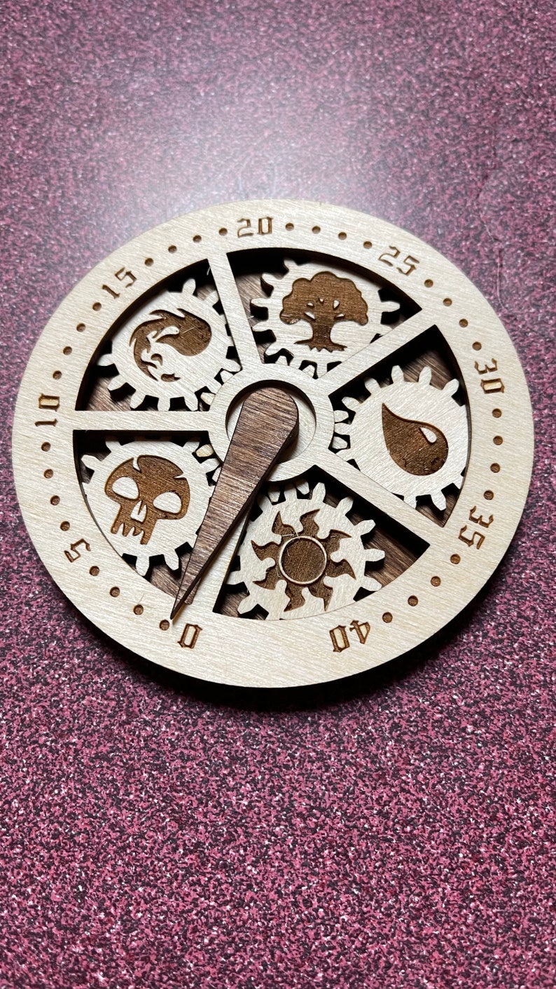 MTG Life / Magic Counter RPG TCG Dial Moving Gears - Etsy