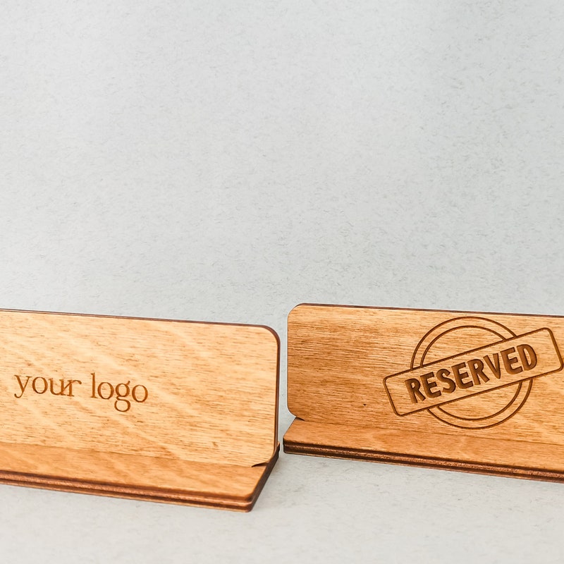 Reserved Table Sign - Etsy