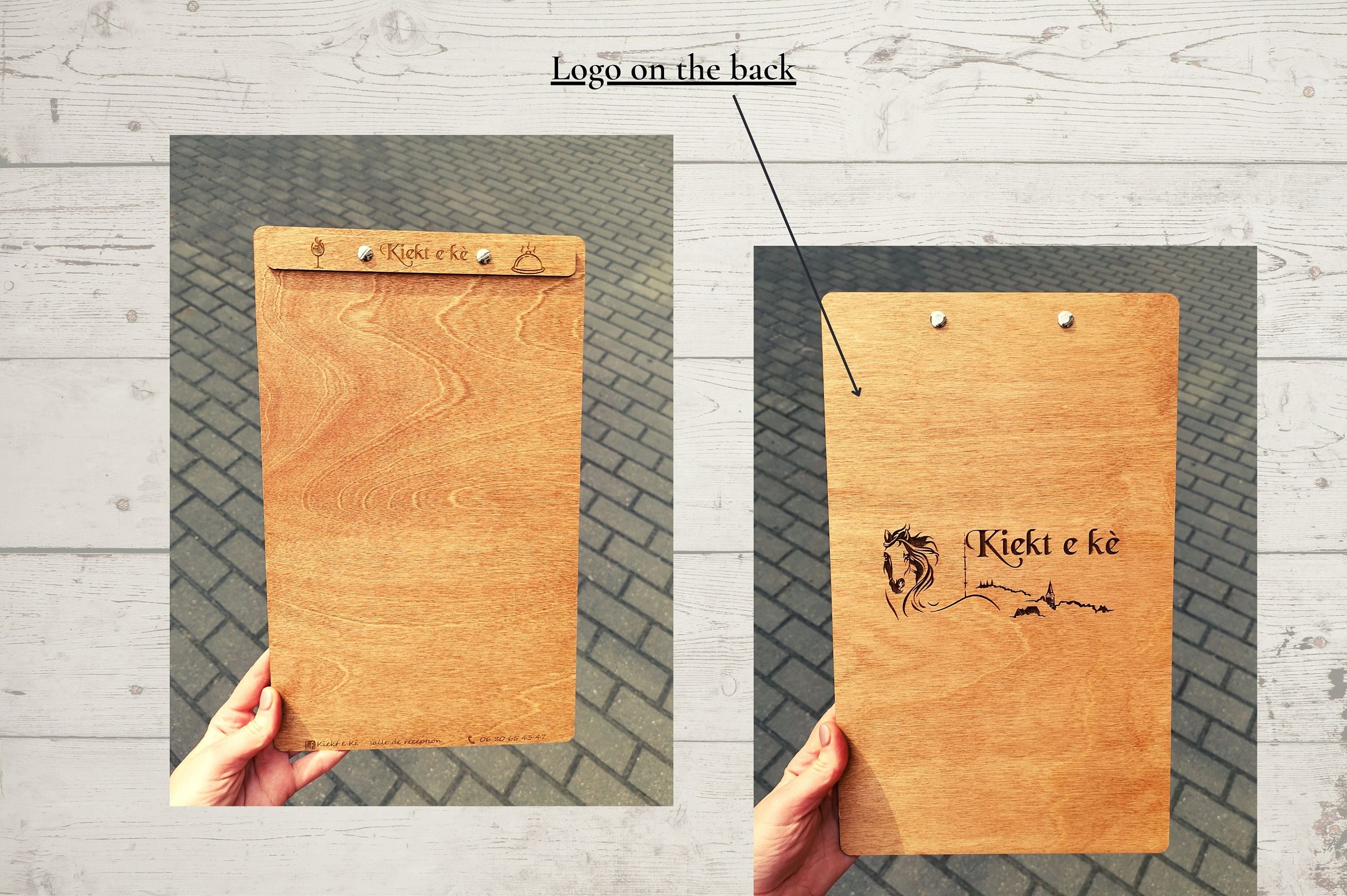 Menu Holder / Custom Menu Cover / A4 Paper Size - Etsy
