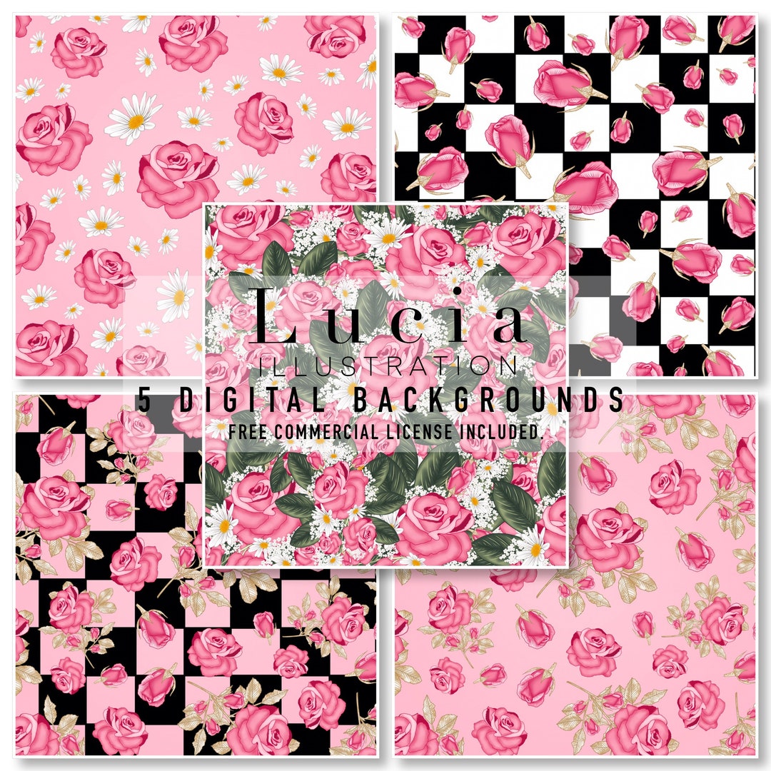 DIGITAL BACKGROUNDS. Free Commercial Use Digital Paper Pack - Etsy