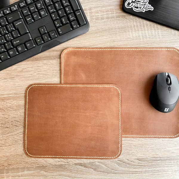 Leather Mouse Pad - Etsy
